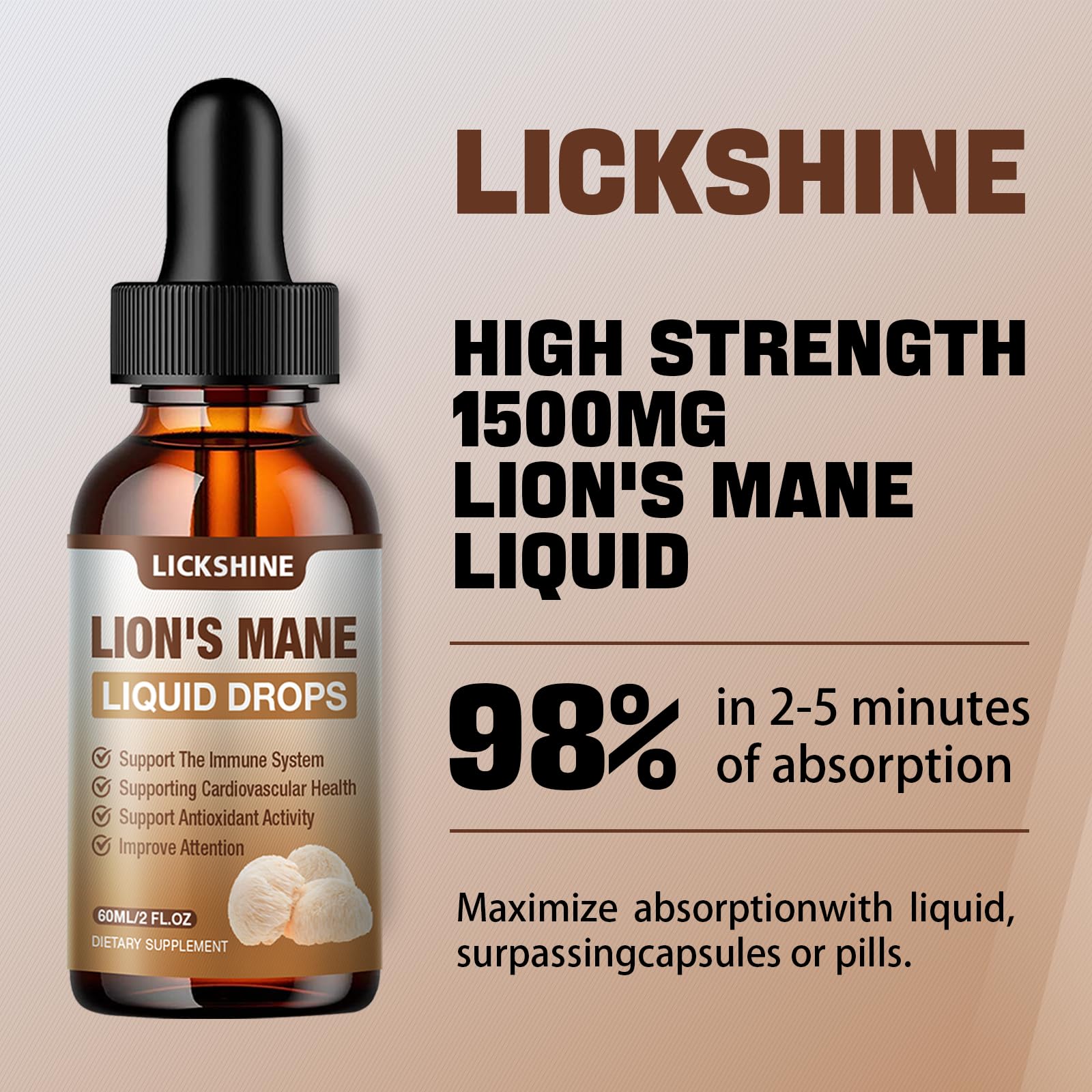 immune support with lion's mane