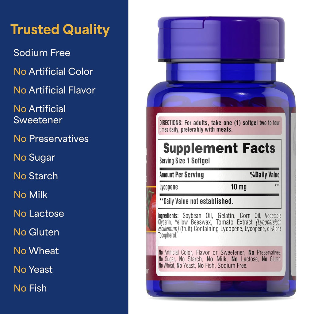 immune support with lycopene softgels