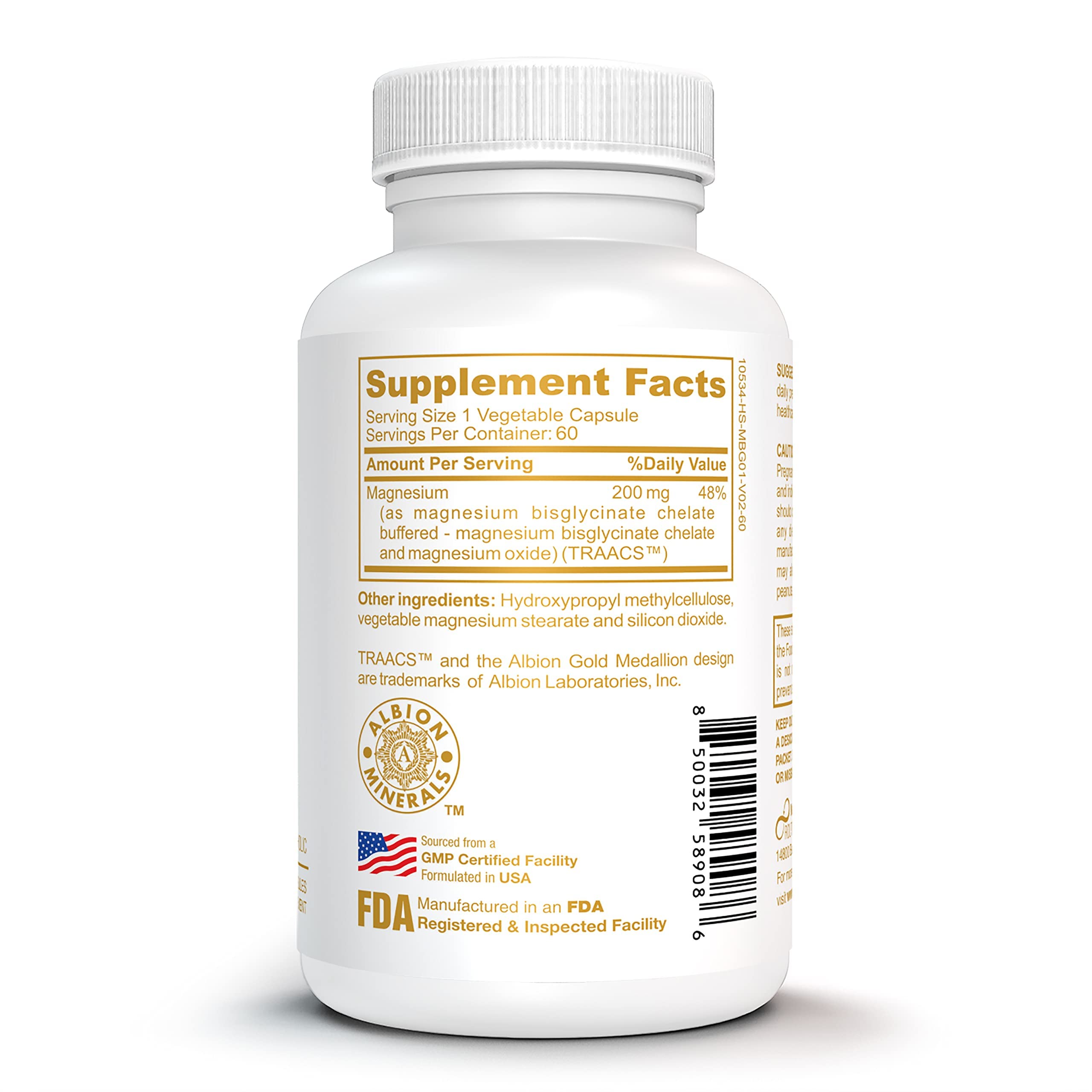 Immune support with magnesium bisglycinate