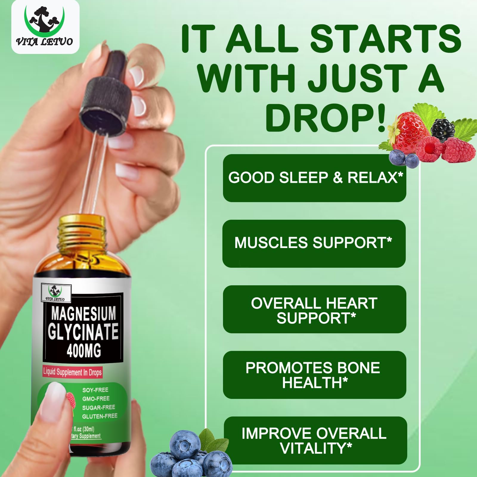 immune support with magnesium drops