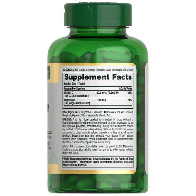 immune support with magnesium tablets