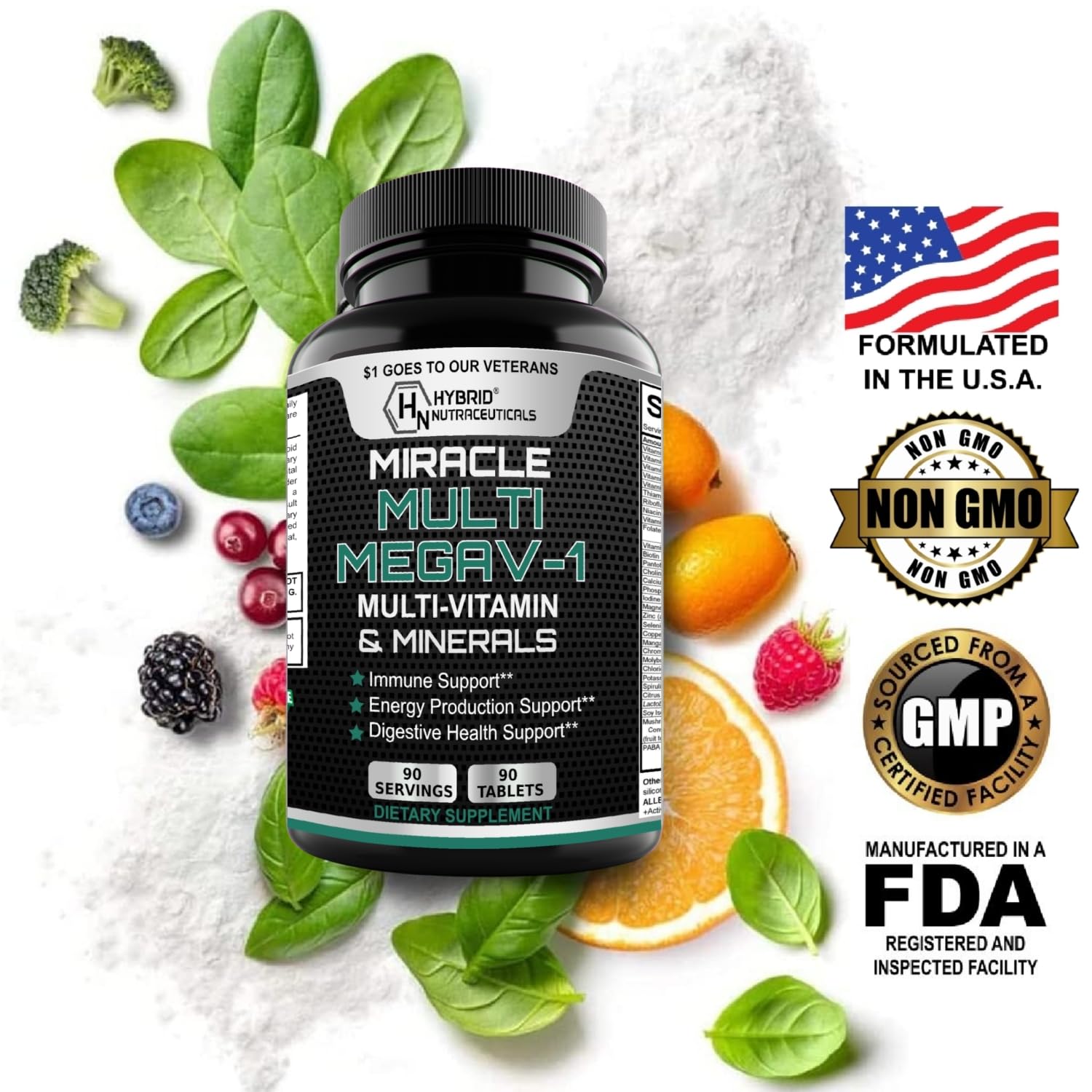 immune support with MEGAV supplements