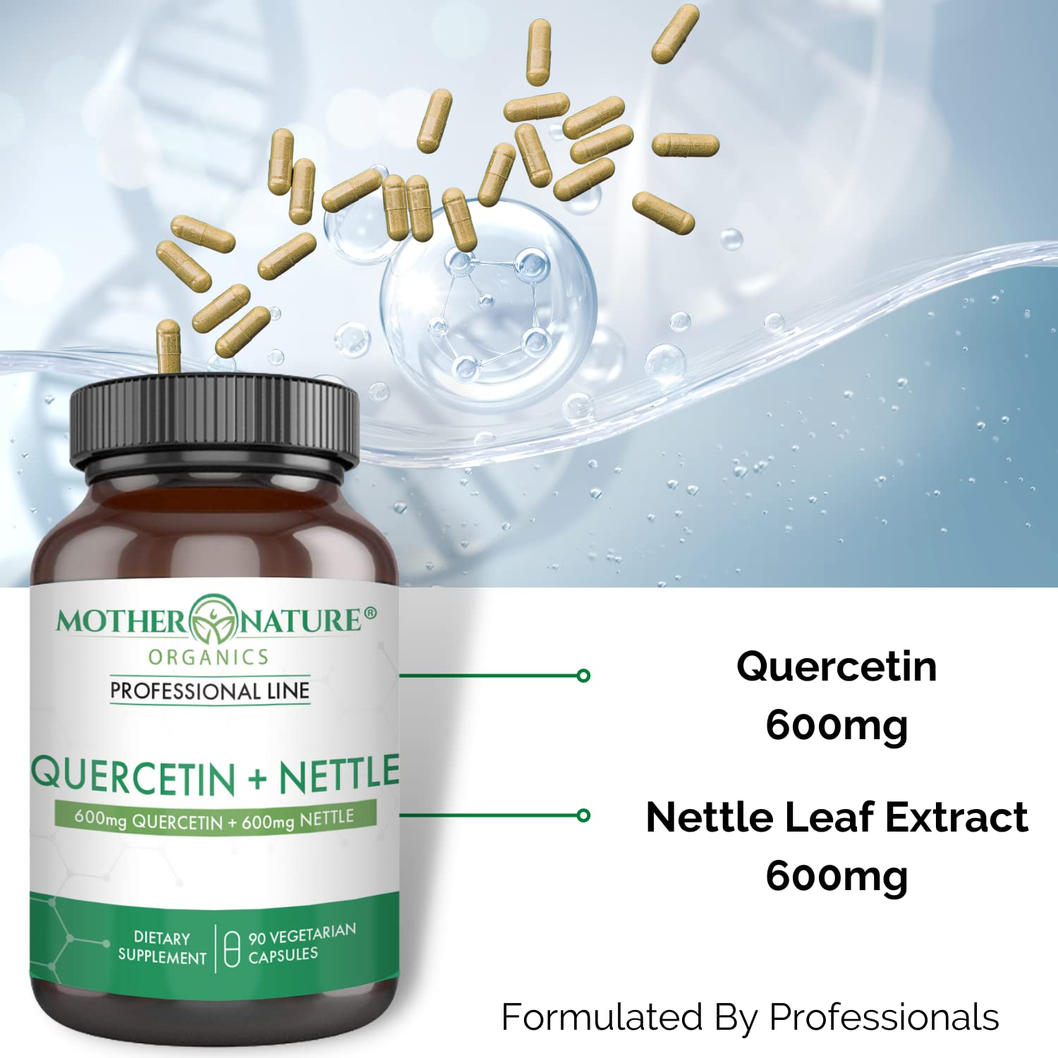 Immune support with MNO nettle capsules