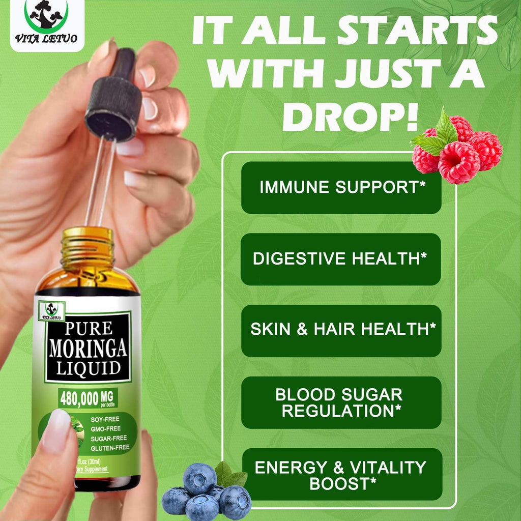 immune support with moringa leaf extract