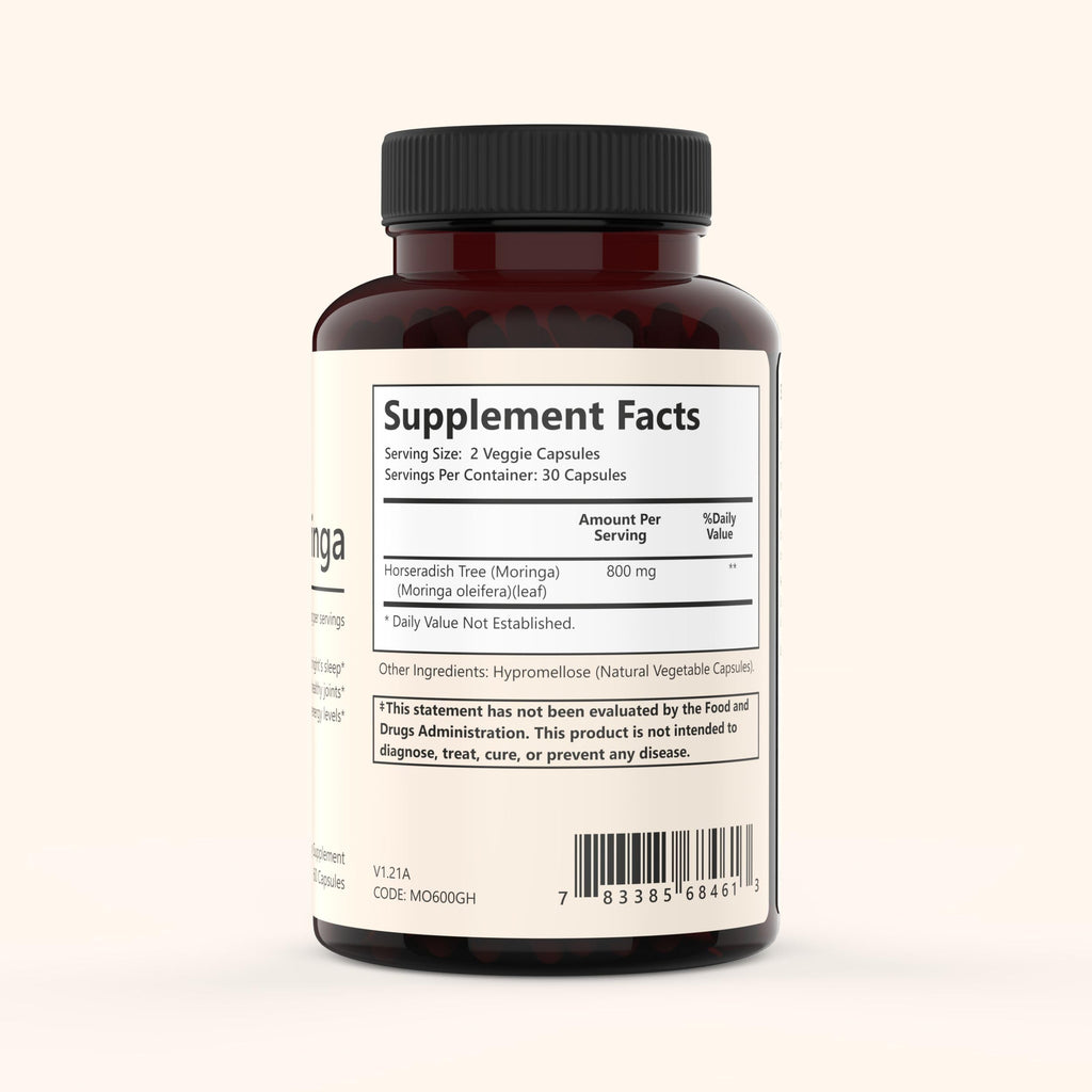immune support with moringa powder