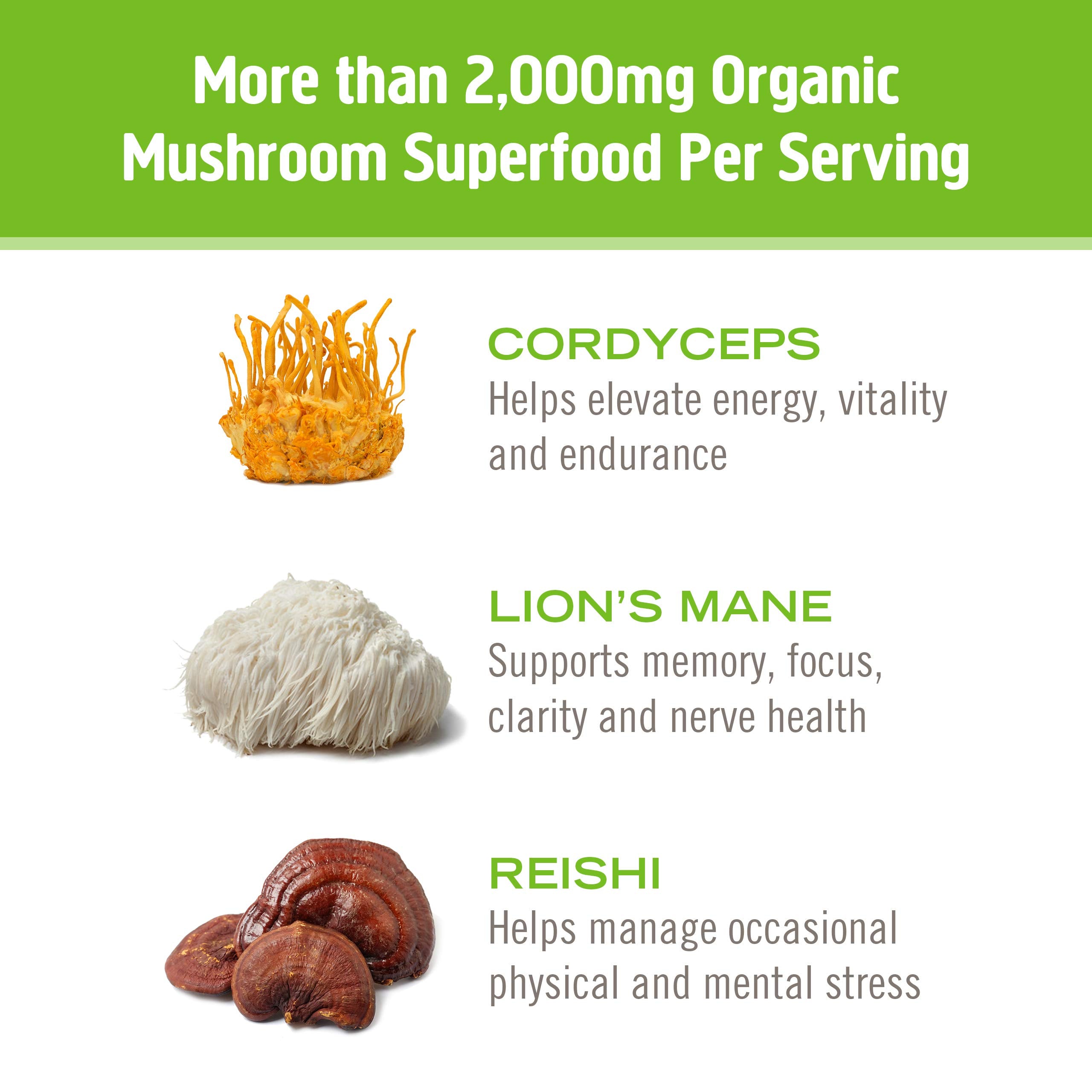 Immune support with mushroom blend