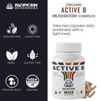 immune support with mushroom capsules