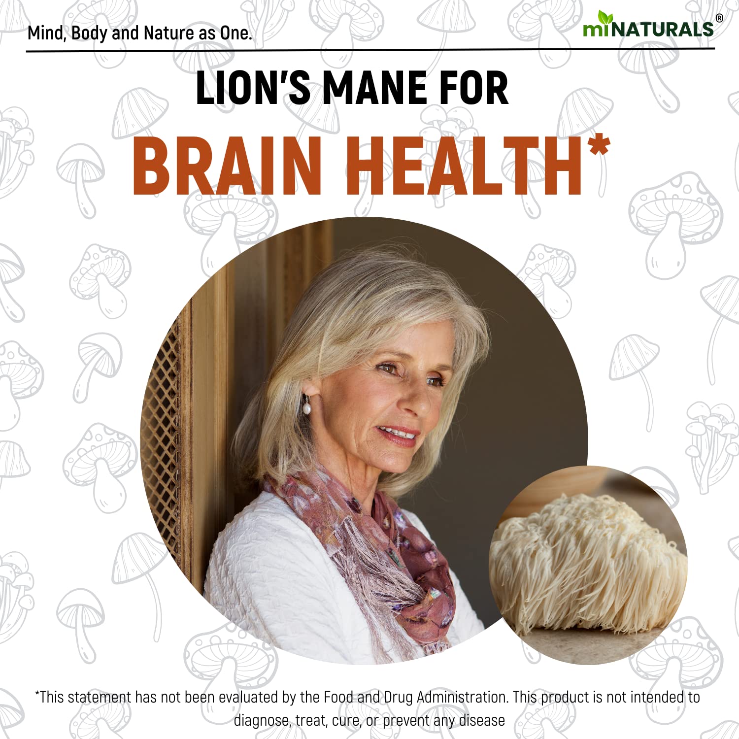 immune support with mushroom capsules
