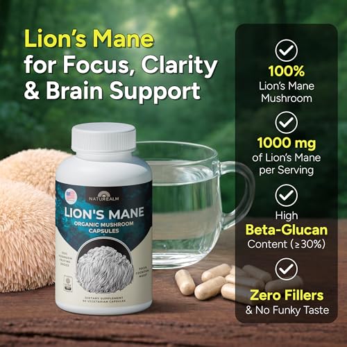 immune support with mushroom capsules