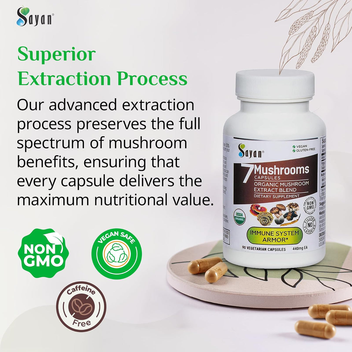 immune support with mushroom extract