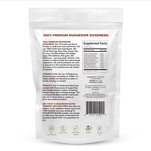 immune support with mushroom powder