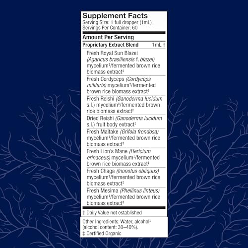 Immune support with mushroom supplements