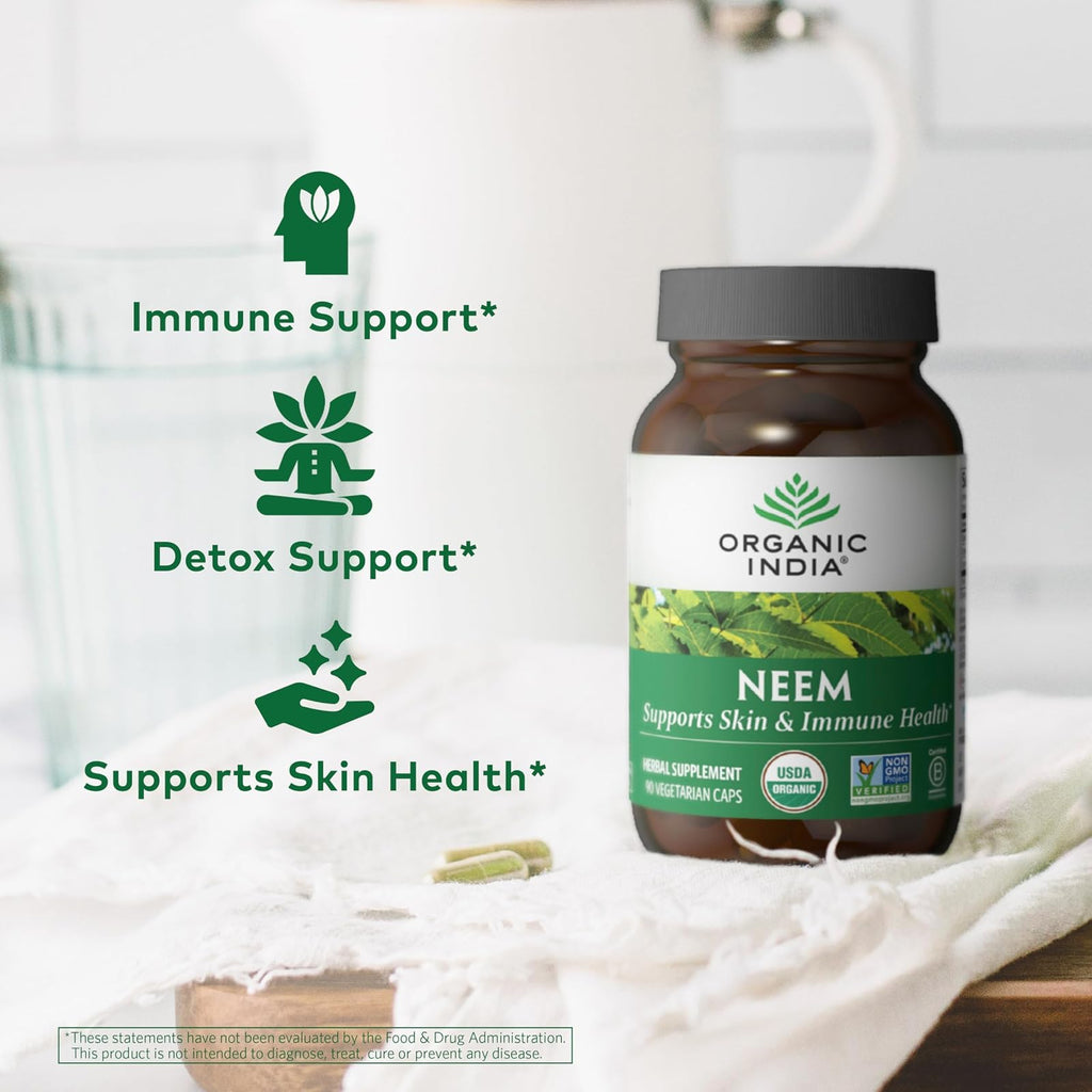 immune support with neem leaf capsules