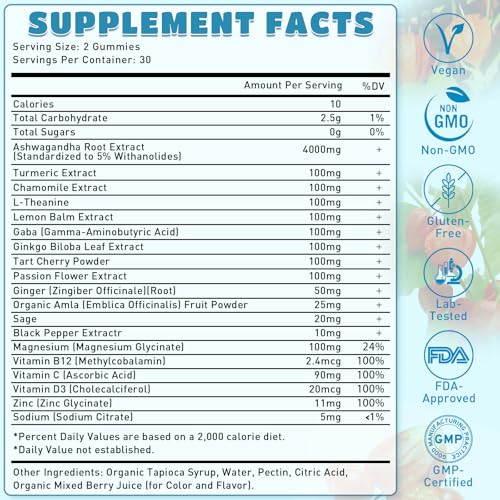 immune support with organic ashwagandha gummies
