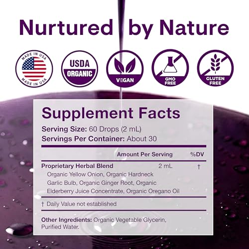 immune support with organic herbs