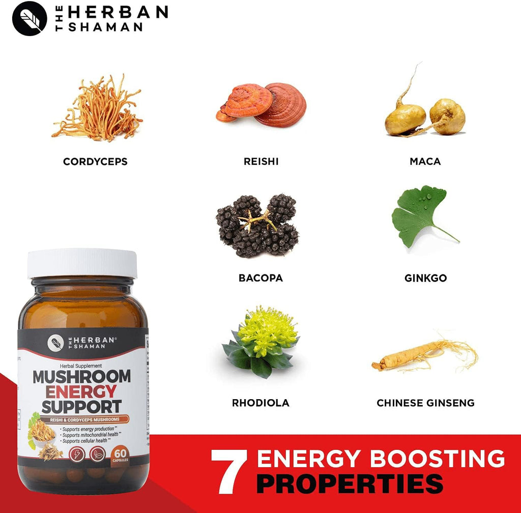 immune support with organic mushroom blend
