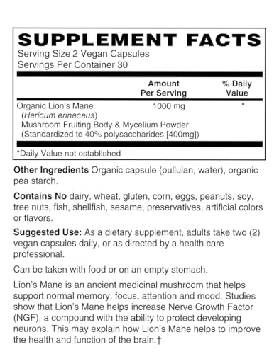 Immune support with organic mushroom capsules