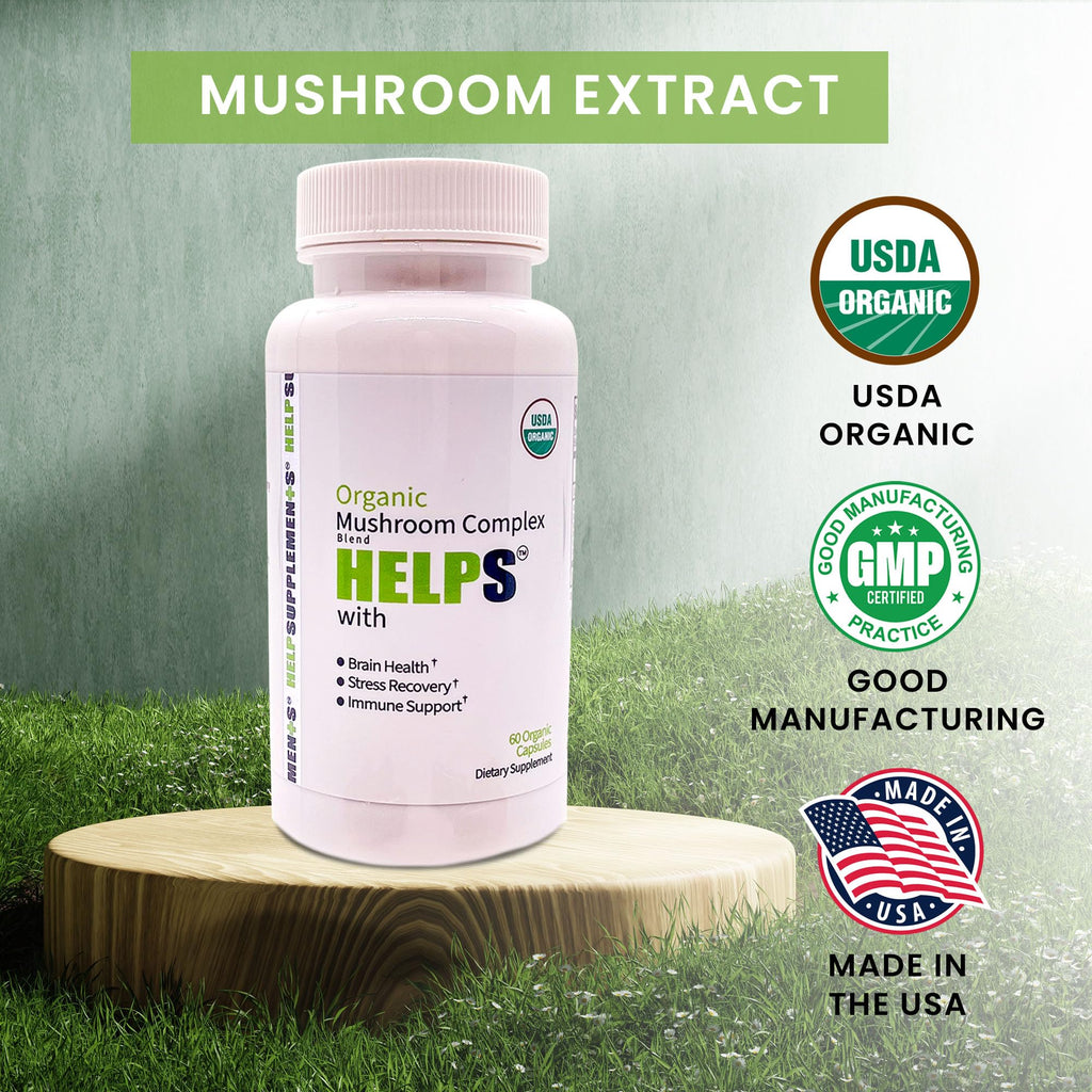 immune support with organic mushrooms