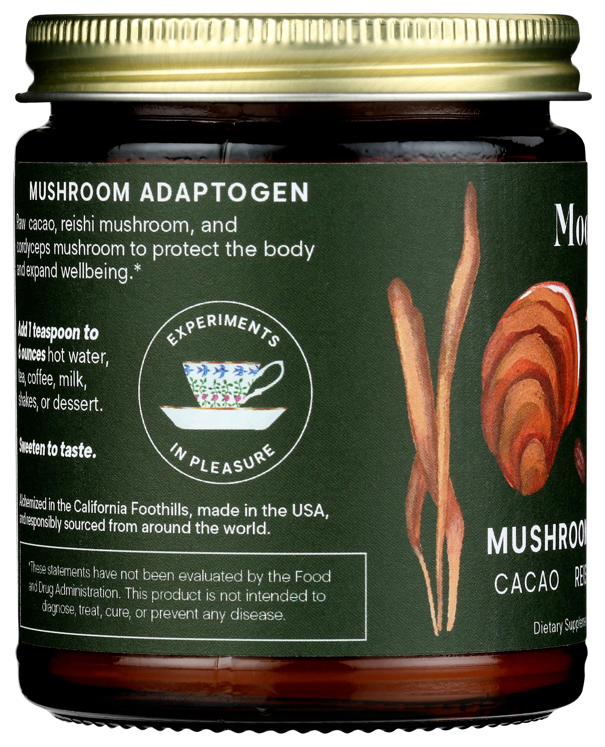 Immune support with organic mushrooms