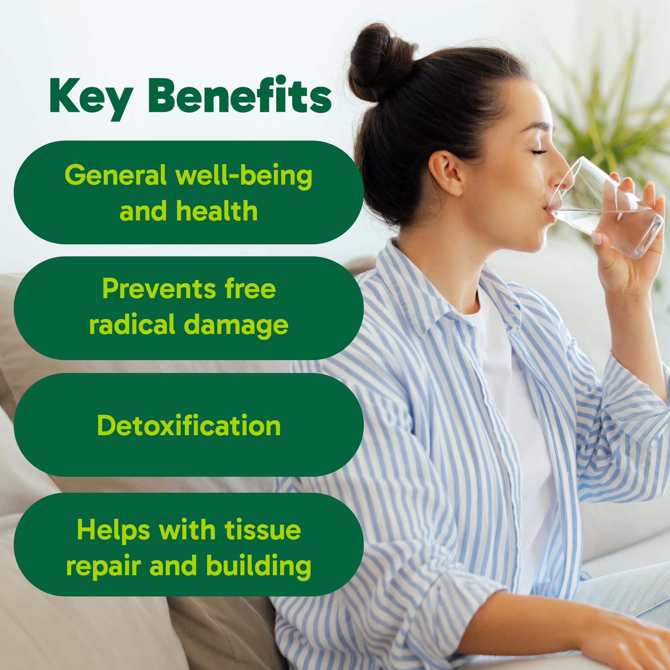 Immune support with Organika L-Glutathione