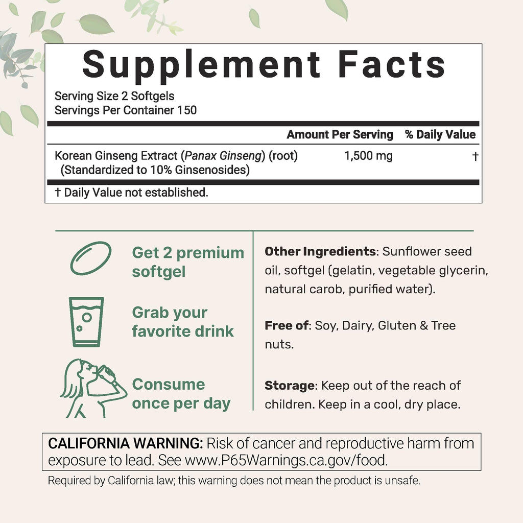 immune support with panax ginseng
