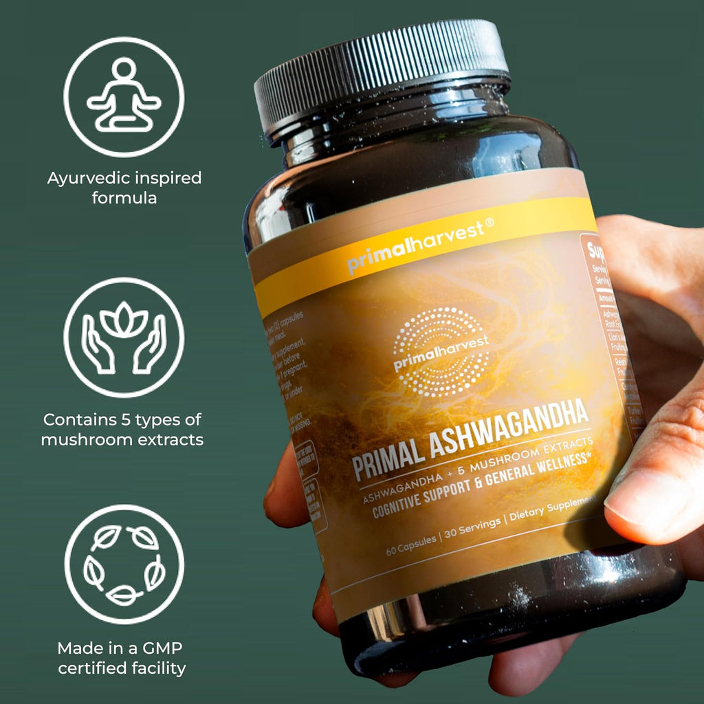 immune support with Primal Harvest Ashwagandha