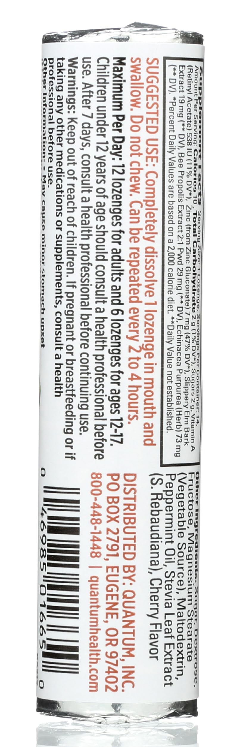 Immune support with Quantum Zinc