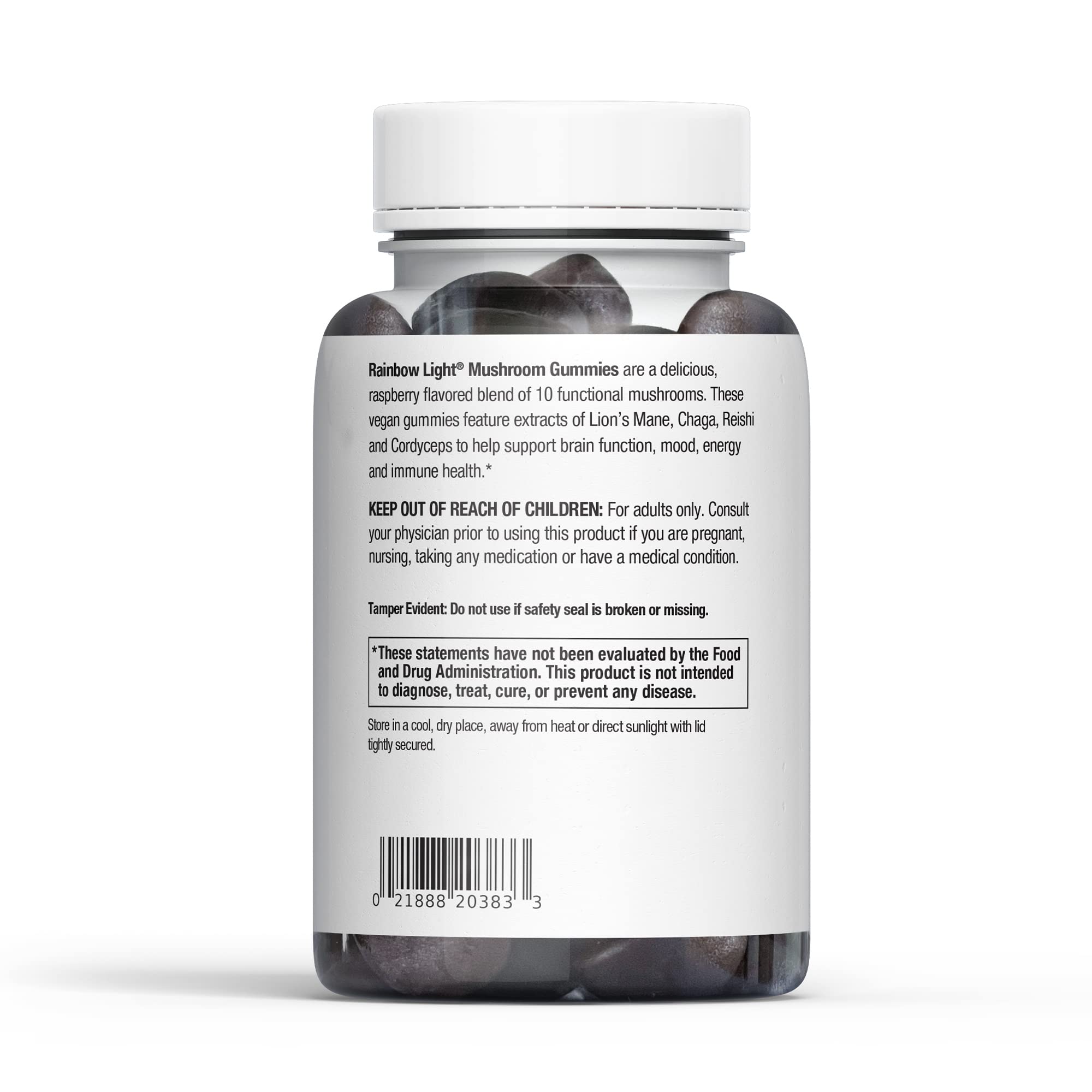 Immune support with Rainbow Light mushrooms