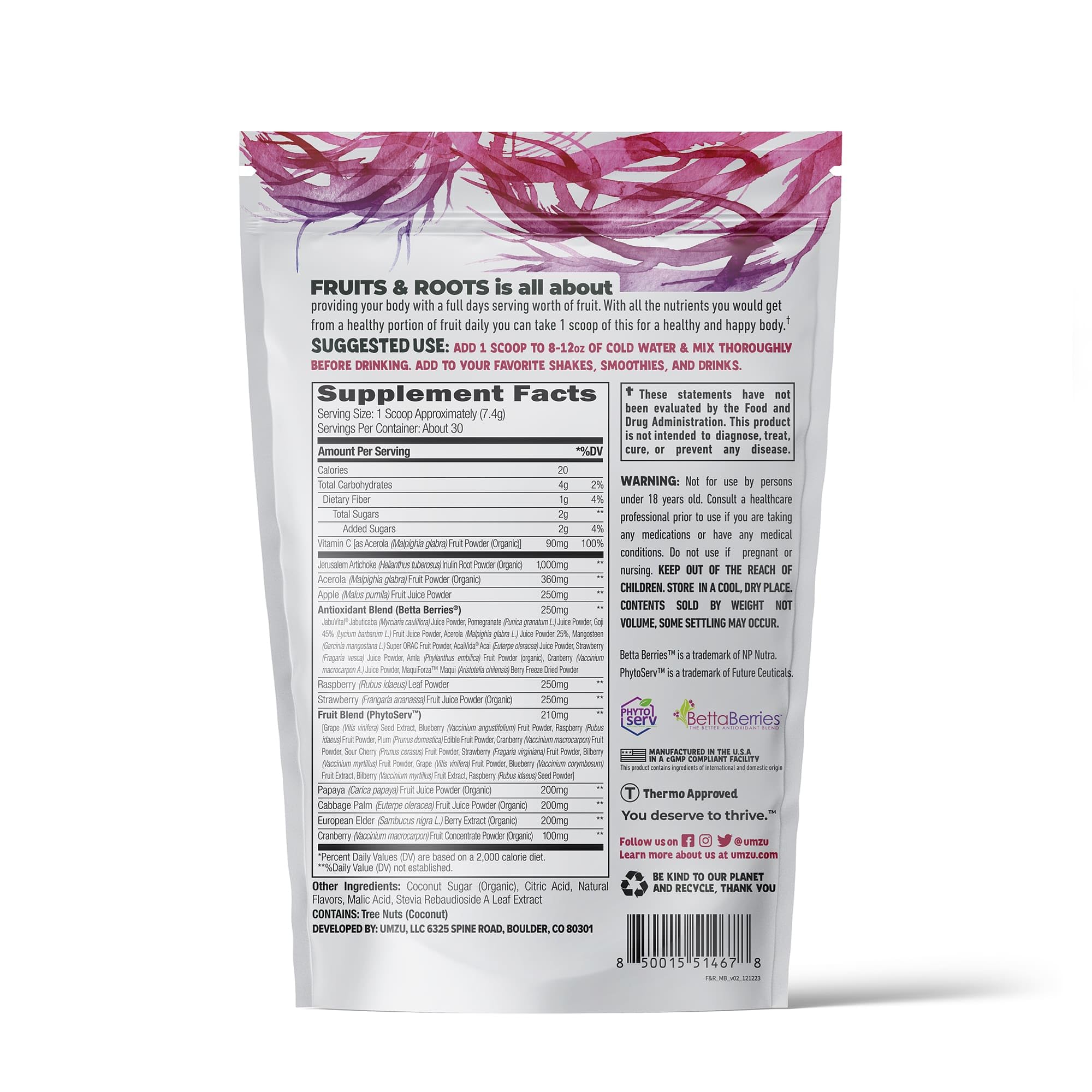 immune support with real fruit