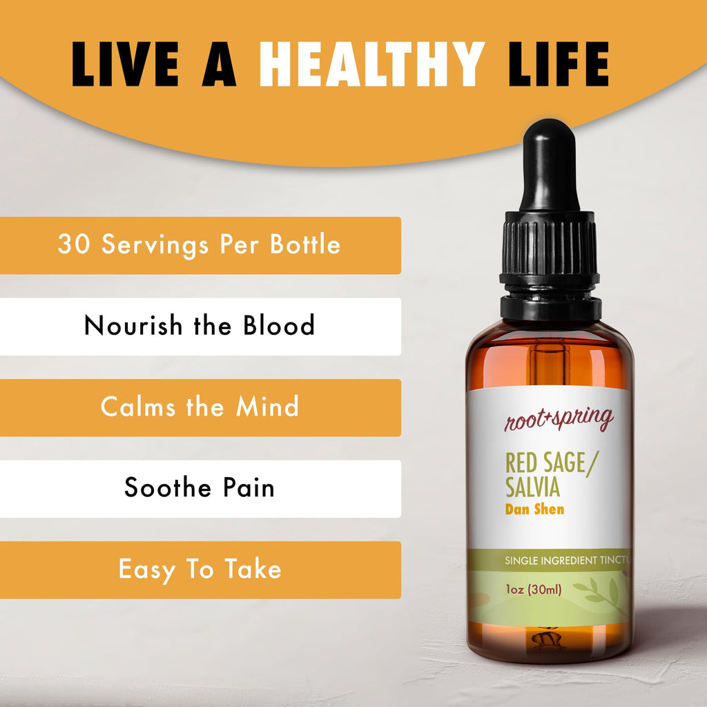 immune support with Red Sage Salvia