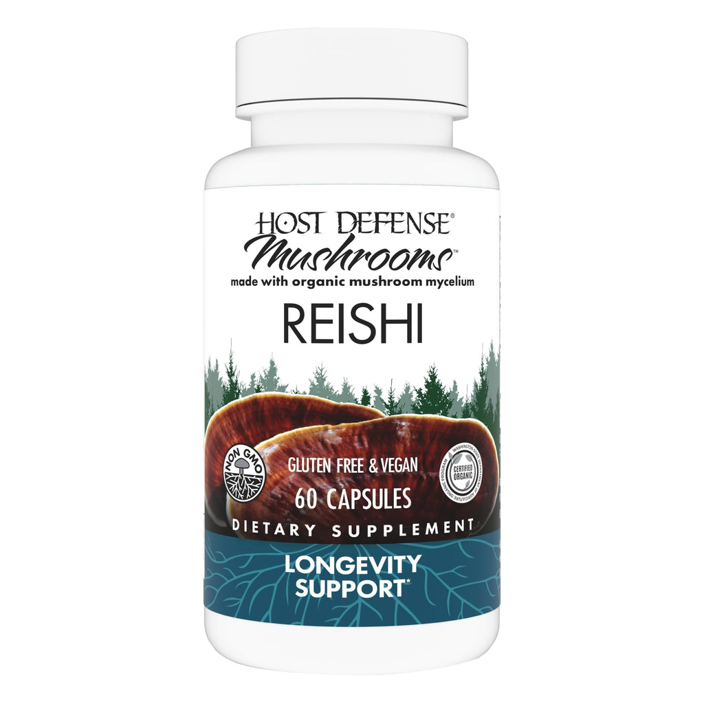 Immune support with Reishi mushrooms