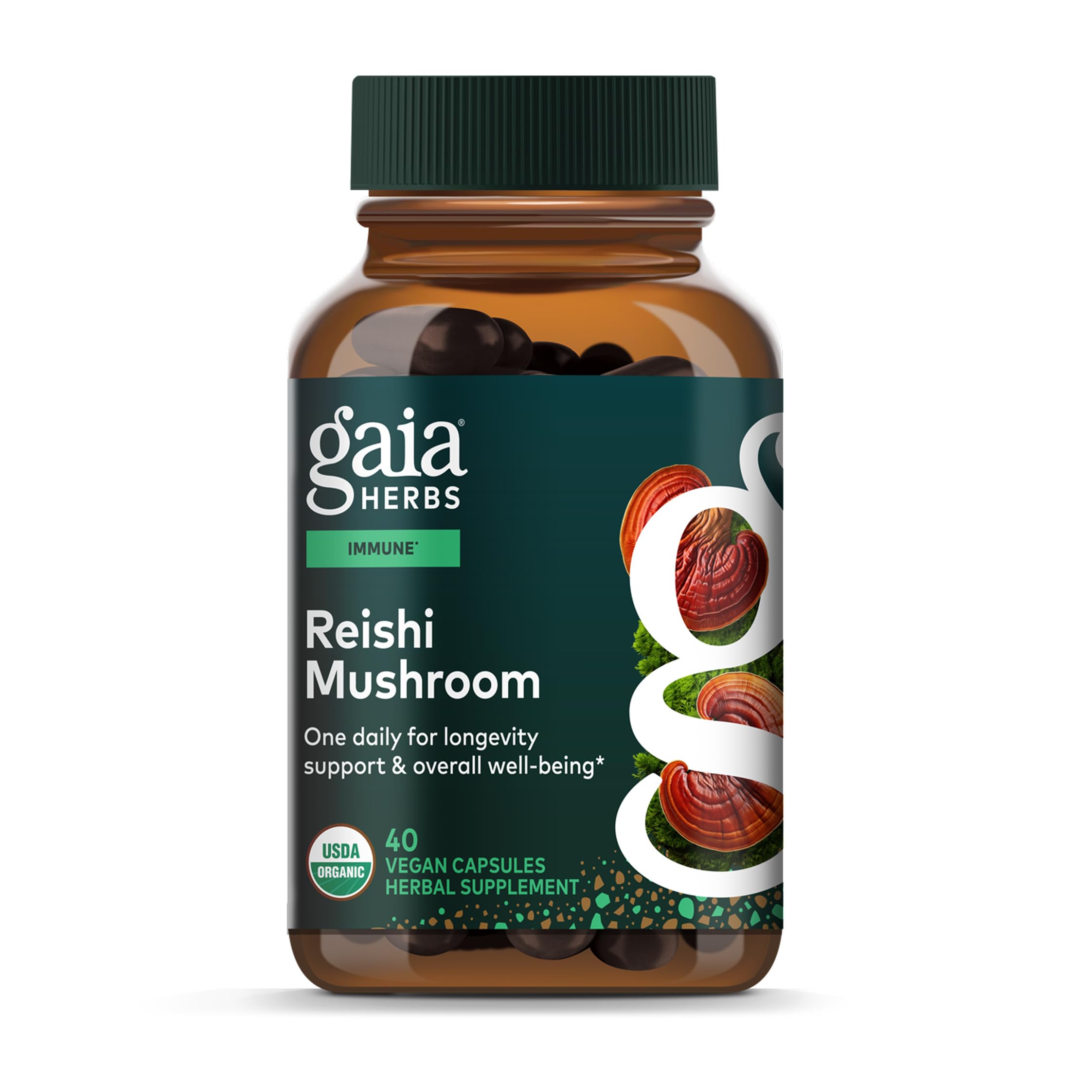 Immune support with Reishi mushrooms