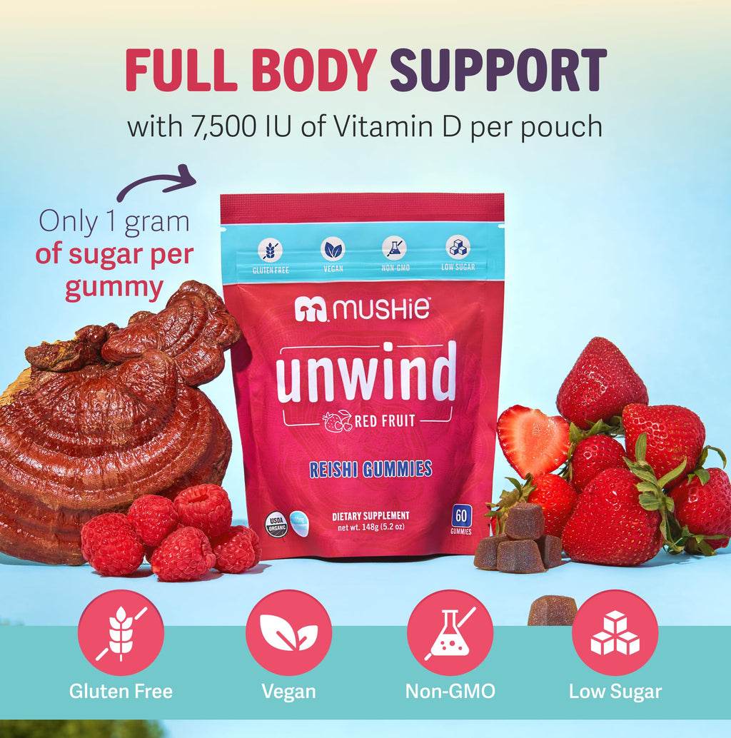 immune support with reishi mushrooms