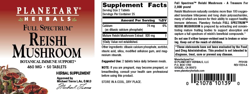 Immune support with Reishi