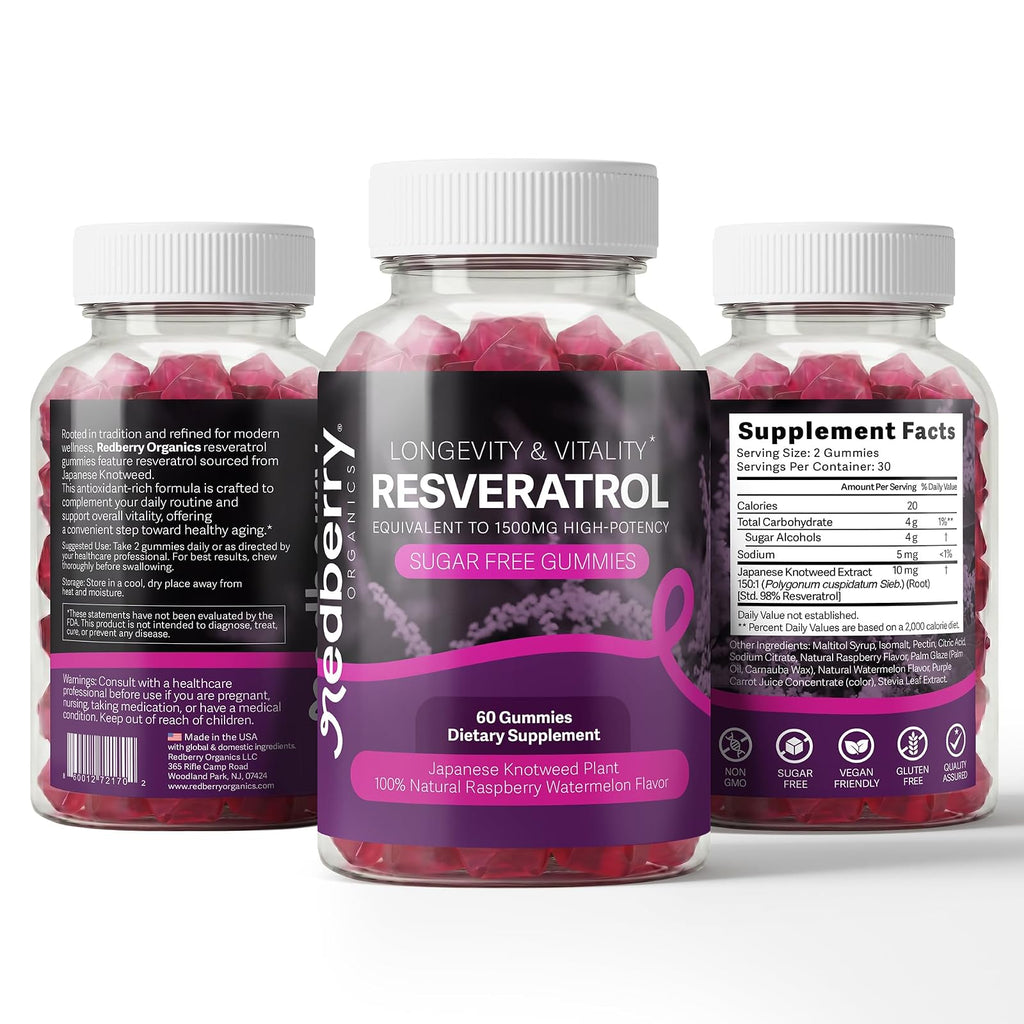 Immune support with Resveratrol gummies