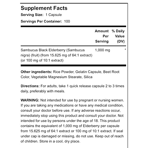 immune support with Sambucus elderberry