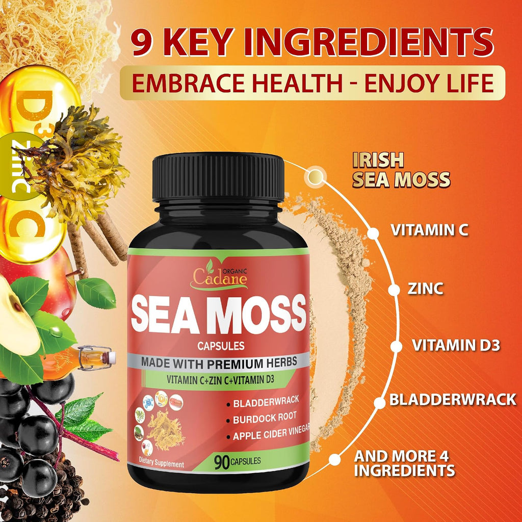 Immune support with sea moss extract