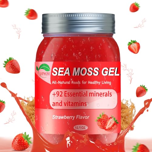 Immune support with sea moss gel