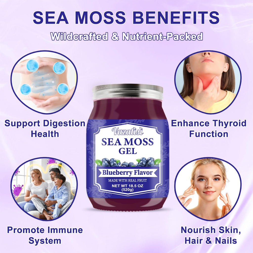 immune support with sea moss gel