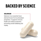 immune support with selenium capsules