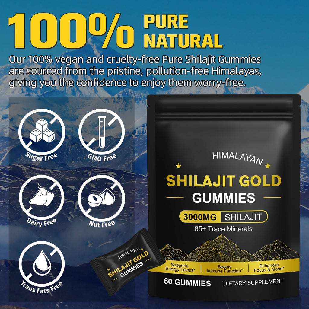 immune support with shilajit gummies
