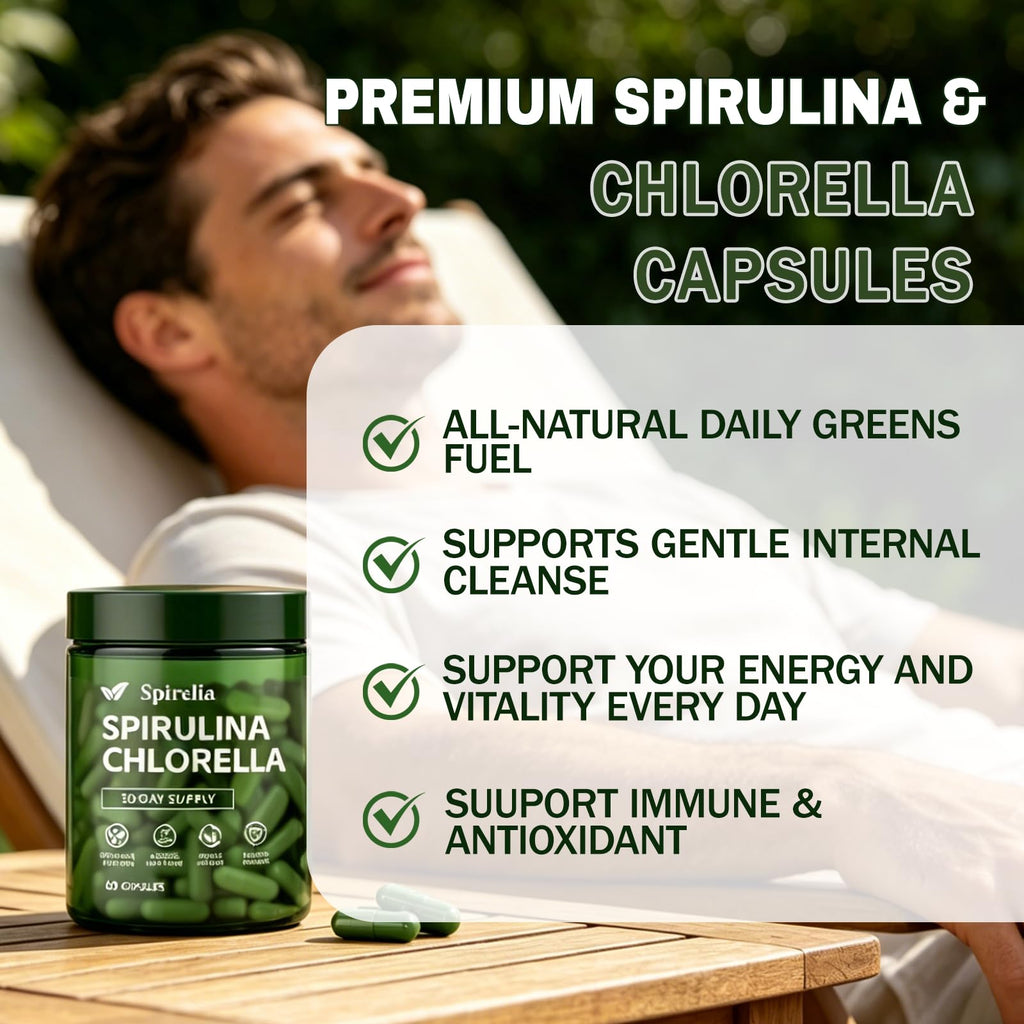 immune support with spirulina