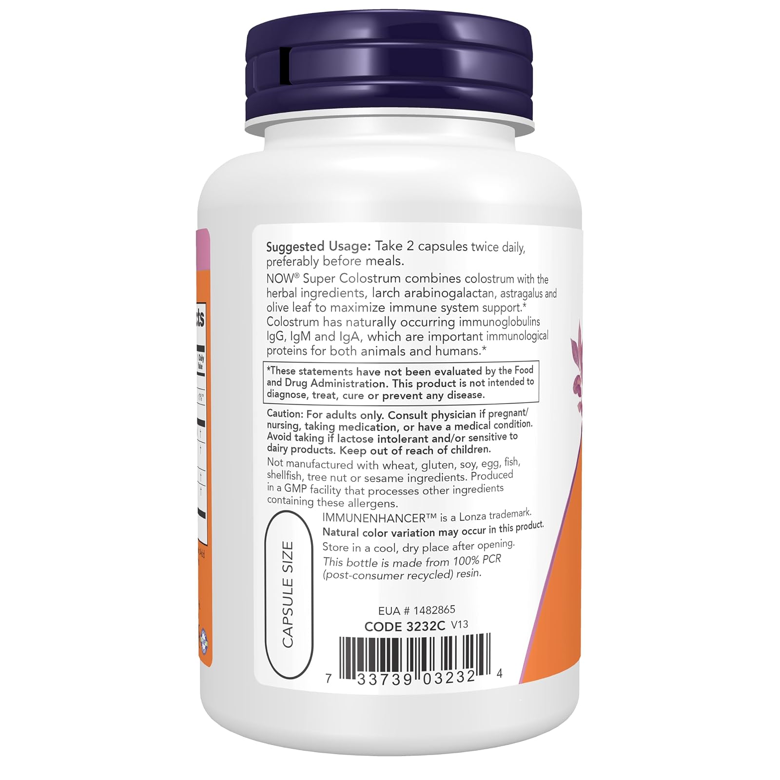 immune support with Super Colostrum