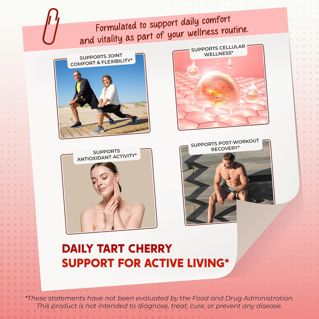 immune support with Tart Cherry capsules