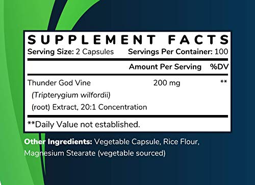 immune support with Thunder God Vine