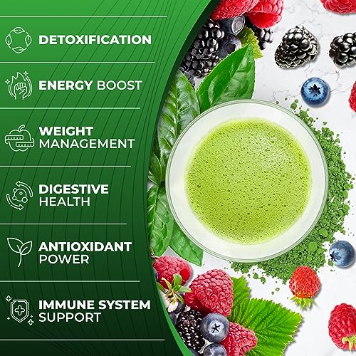 Immune support with Total Tea Green spirulina
