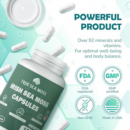 Immune support with TrueSeaMoss elderberry