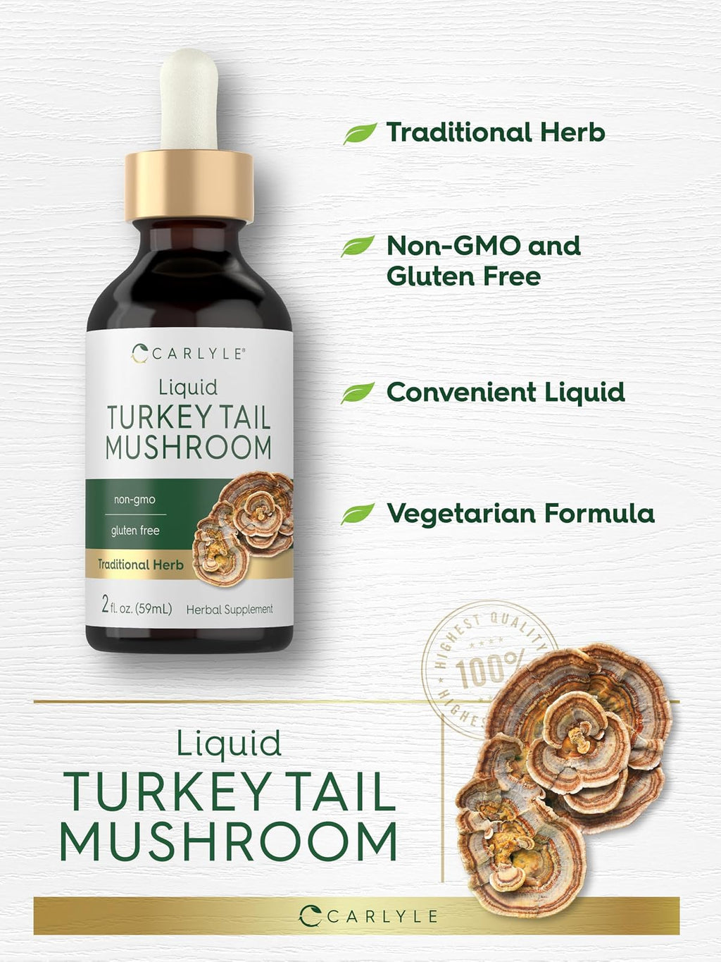 Immune support with Turkey Tail extract
