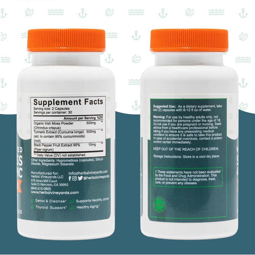Immune support with turmeric capsules