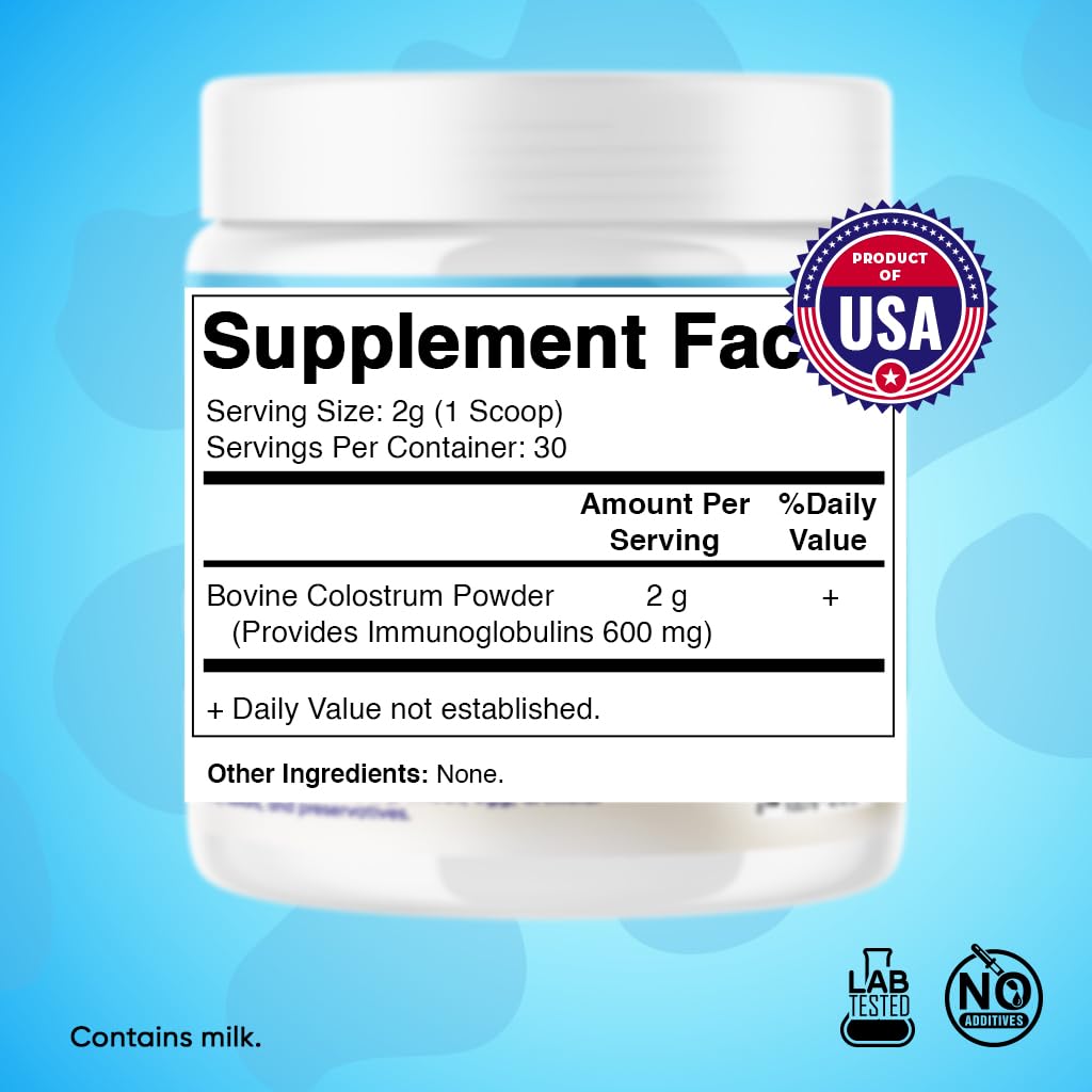 immune support with Vitamatic colostrum